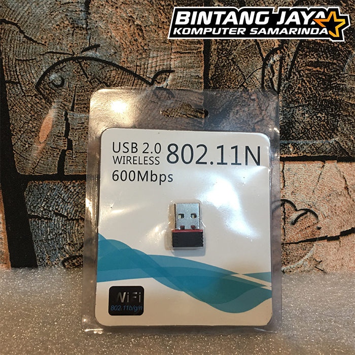Jual USB WIFI 2.0 Wireless 802.11N 600Mbps Adapter Nano | Shopee Indonesia