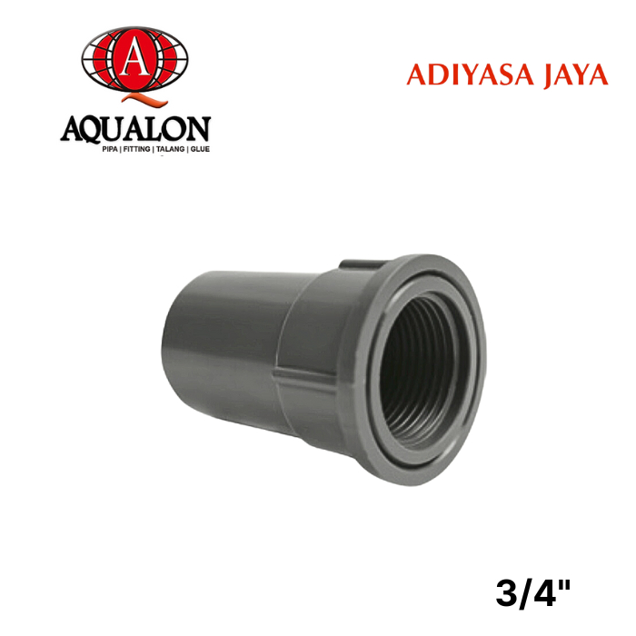 Jual Faucet Socket AW 3/4 (Aqualon) / SDD (Sock Drat Dalam) | Shopee Indonesia