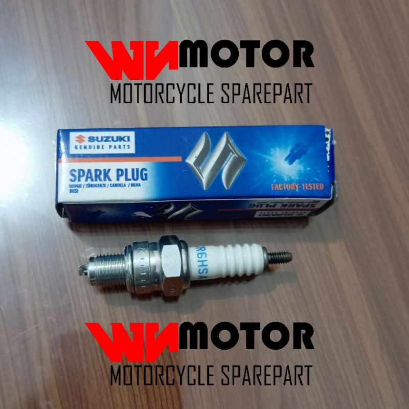 Jual BUSI / SPARK PLUG ( CR6HSA ) MOTOR UNIVERSAL NGK MIO J MIO M3 FINO X RIDE MIO J VEGA FORCE ...