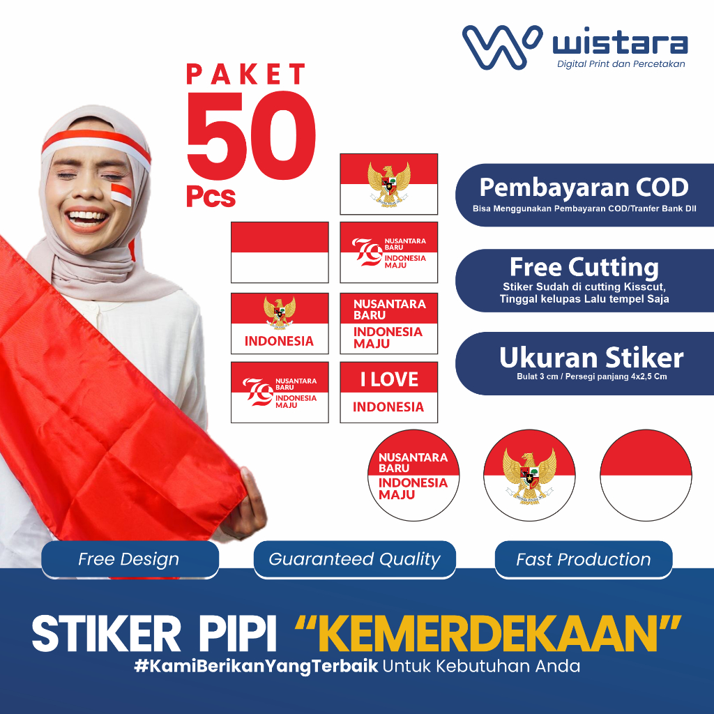 Jual Stiker Pipi Bendera Kemerdekaan Agustusan | Shopee Indonesia