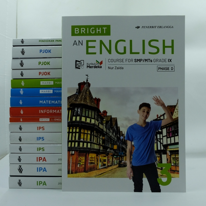 Jual BRIGHT 3 AN ENGLISH COURSE FOR SMP/MTS CLASS IX KURIKULUM MERDEKA ...