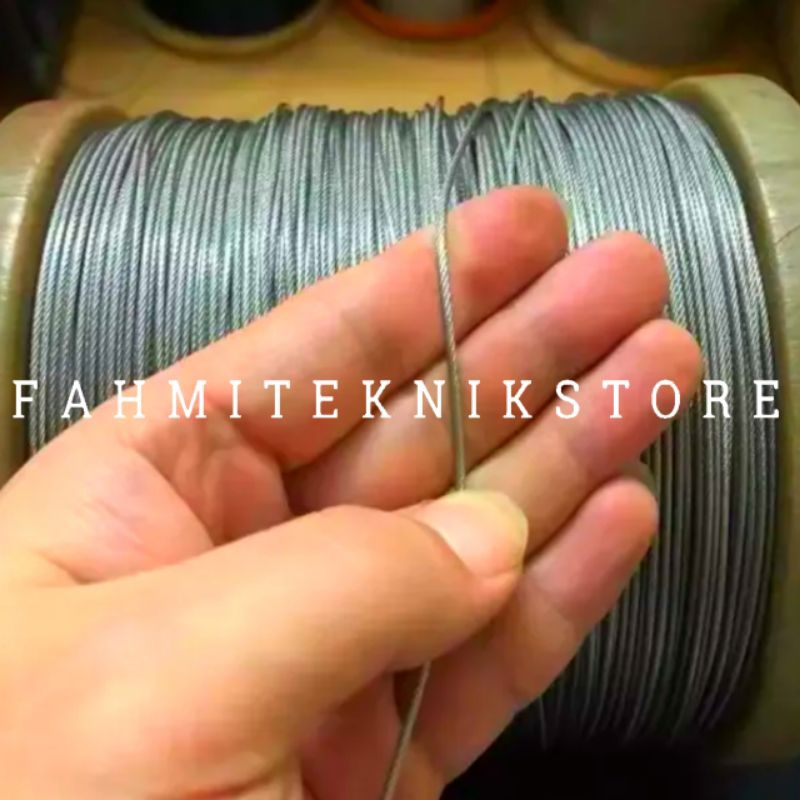 Jual Kawat Segel Kawat Seling Stainless Steel 0,8mm Anti Karat Kualitas ...