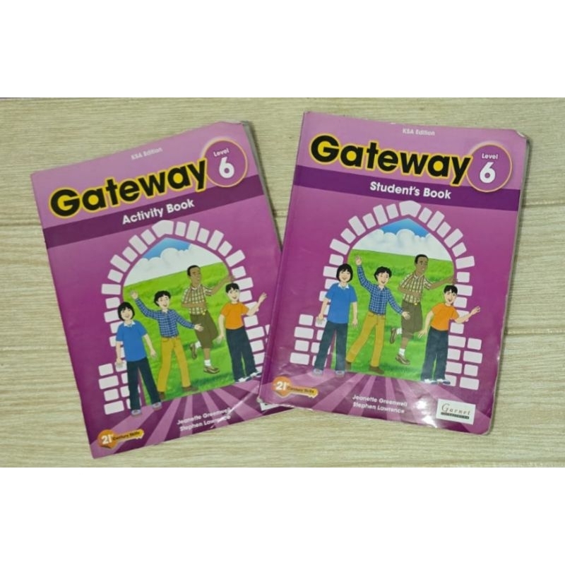 Jual (set) GATEWAY Level 6 | Garnet KSA Edition | Student Book ...