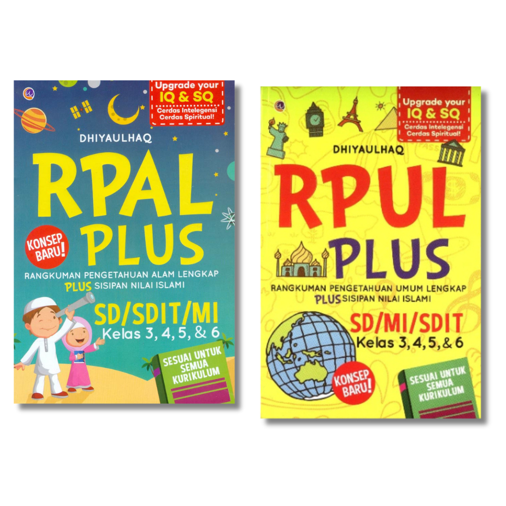 Jual Buku RPAL PLUS & RPUL PLUS SD/SDIT/MI KELAS 4, 5, & 6 | Shopee ...
