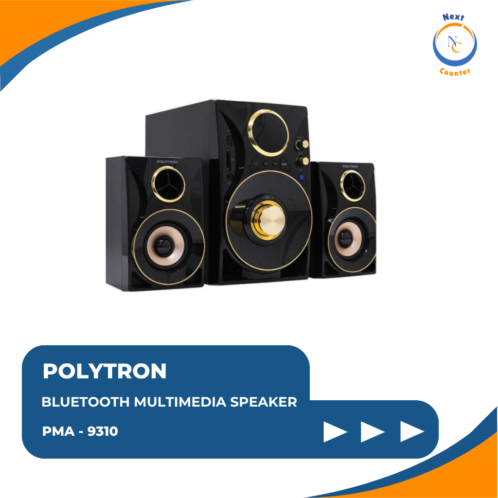 Jual POLYTRON SPEAKER MULTIMEDIA USB BLUETOOTH PMA 9310 | Shopee Indonesia