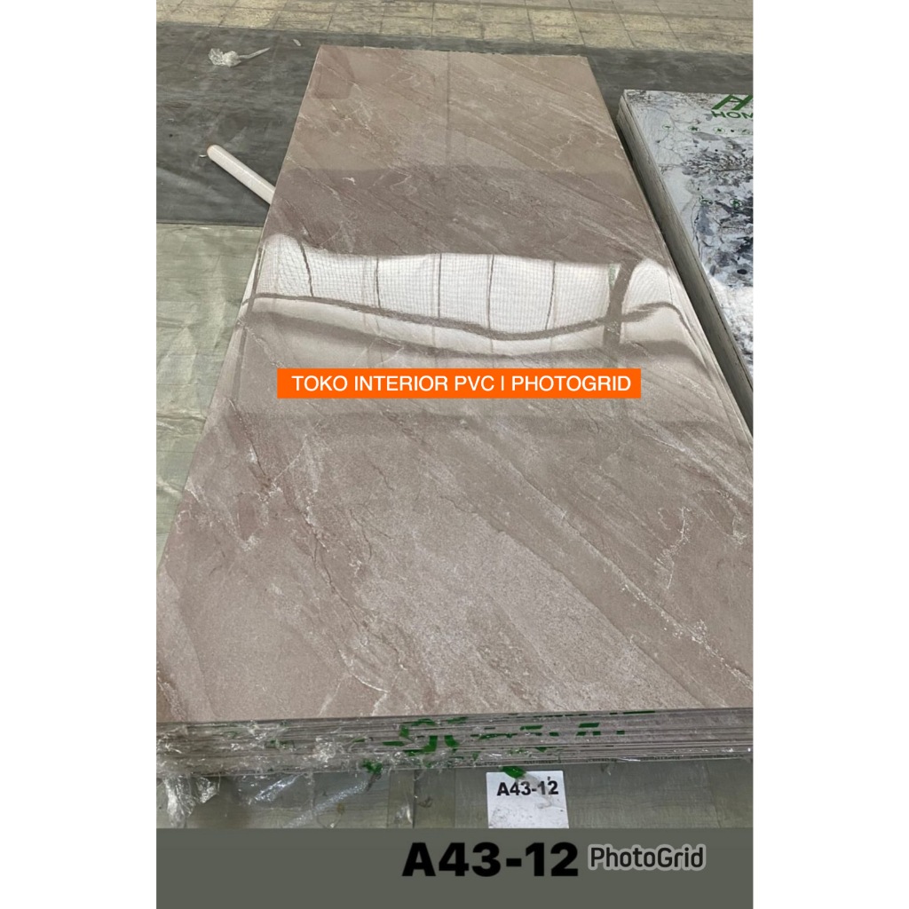 Jual Panel Marmer PVC UPVC Marmer Backdrop TV marmer Lebar 1.22 m x ...