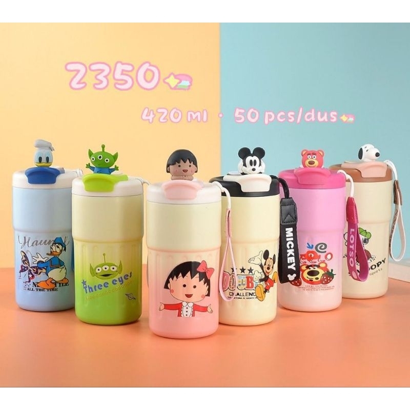 Jual BOTOL TUMBLR TEH KOPI ANAK TEGUK SEDOT STAINLESS | Shopee Indonesia