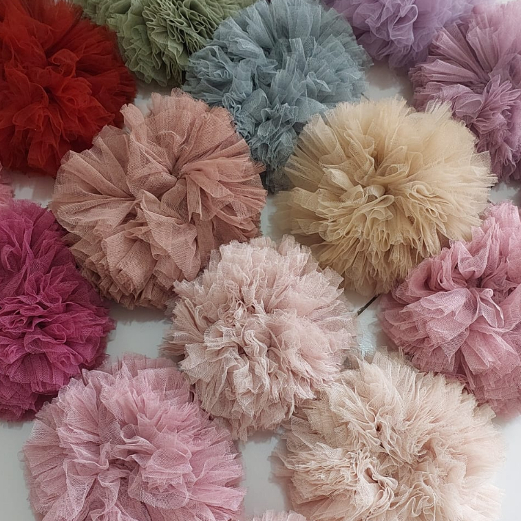 Jual 12 pcs / 1 lusin Tile Ikat Rambut Cepol Anti Pusing Hijab Kuncir ...