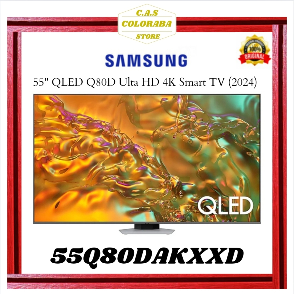 Jual TV SAMSUNG QA55Q80D SMART TV 55 INCH QLED LED 4K UHD 55Q80D 55Q QA55Q80 55Q80DAKXXD ...