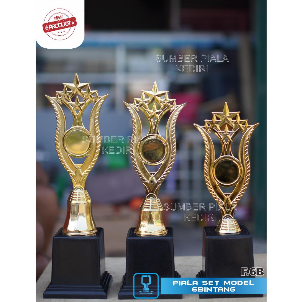 Jual PIALA SET MODEL FIGUR 6 BINTANG | Shopee Indonesia
