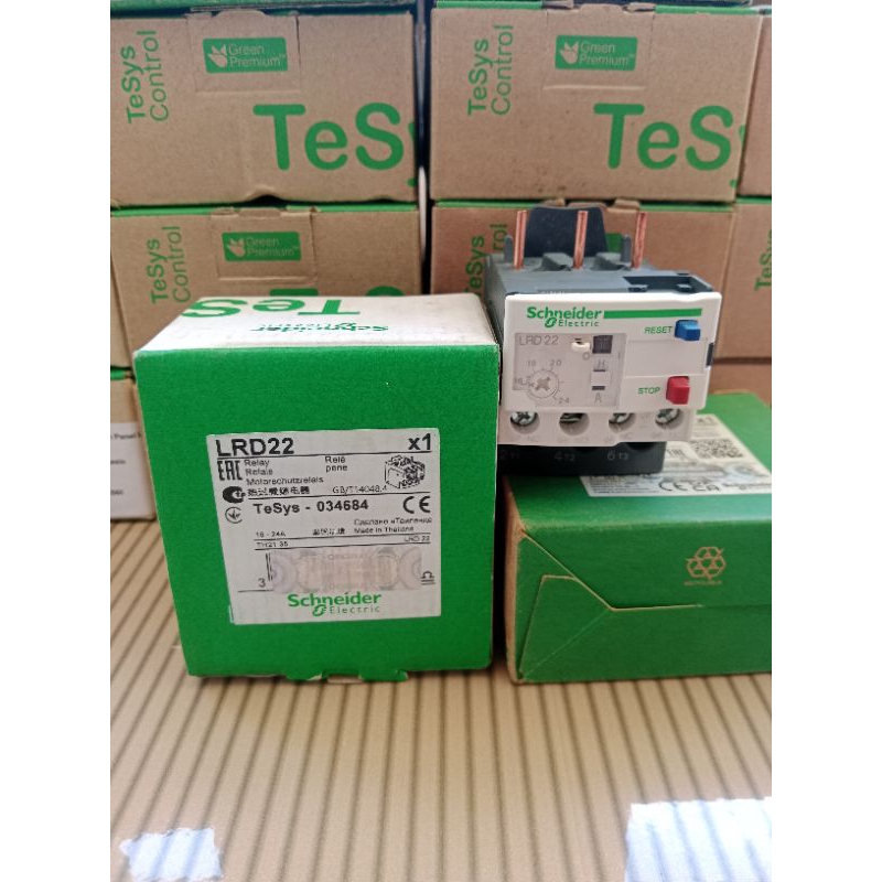 Jual Schneider ThermaL Overload ReLay LRD22 /LRD22 16-24A ori | Shopee ...