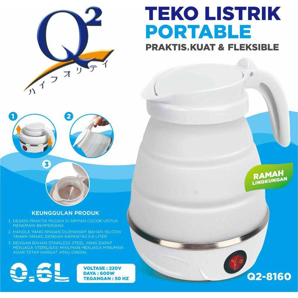 Jual (Q2-8160) | Teko Listrik Air Panas | Termos Portable Q2 8160 ...