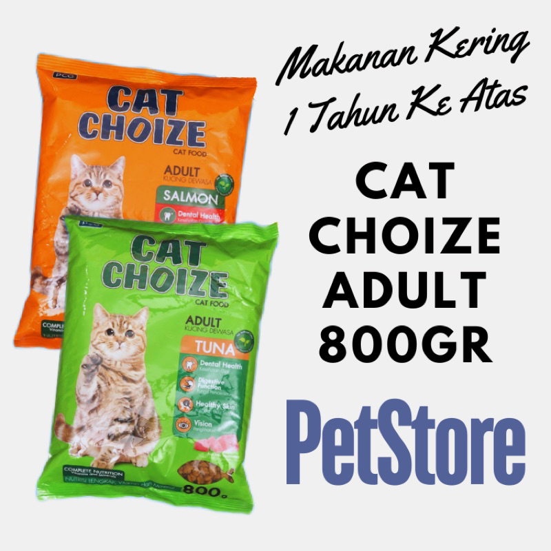 Jual PROMO: Cat Choize 800Gr dry cat food makanan kucing kering ...