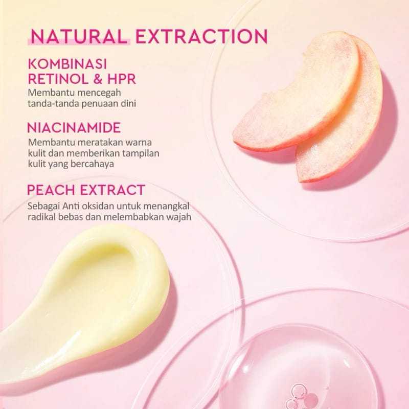 Jual GLAD2GLOW G2G Peach Retinol Moisturizer 30ml | Shopee Indonesia