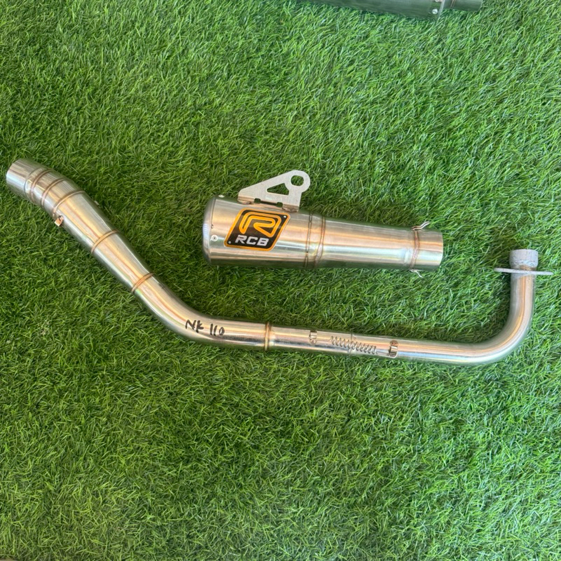 Jual Knalpot rcb akra for all motor bebek leher road race | Shopee ...