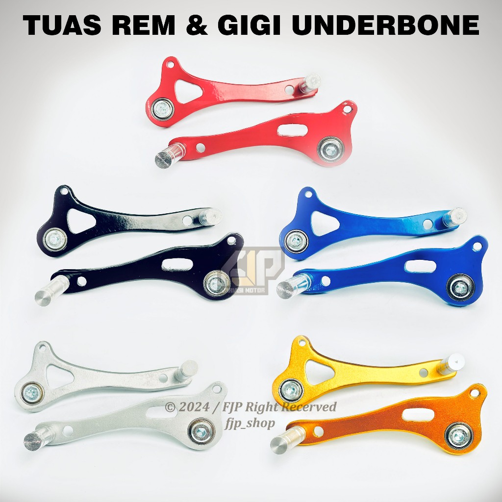 Jual Tuas Rem dan TUAS GIGI Underbone Costom Model New Pnp Universal Ub ...