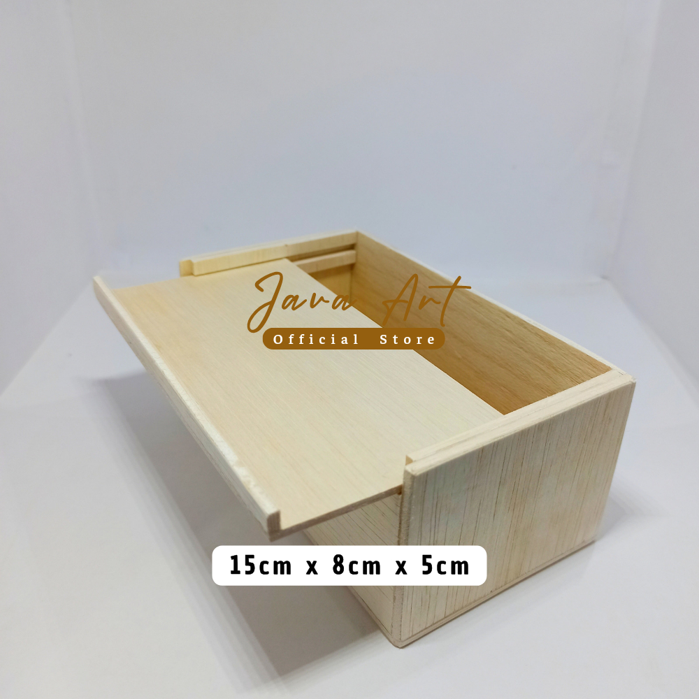 Jual WOOD BOX KOTAK KAYU PENYIMPANAN, PACKAGING PRODUK TUTUP SELIP ...