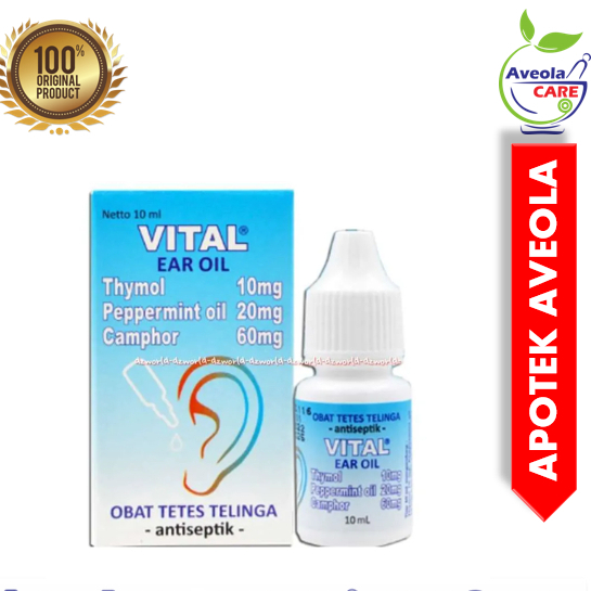 Jual Vital Ear Drops 10 ml - Produk Original | Shopee Indonesia