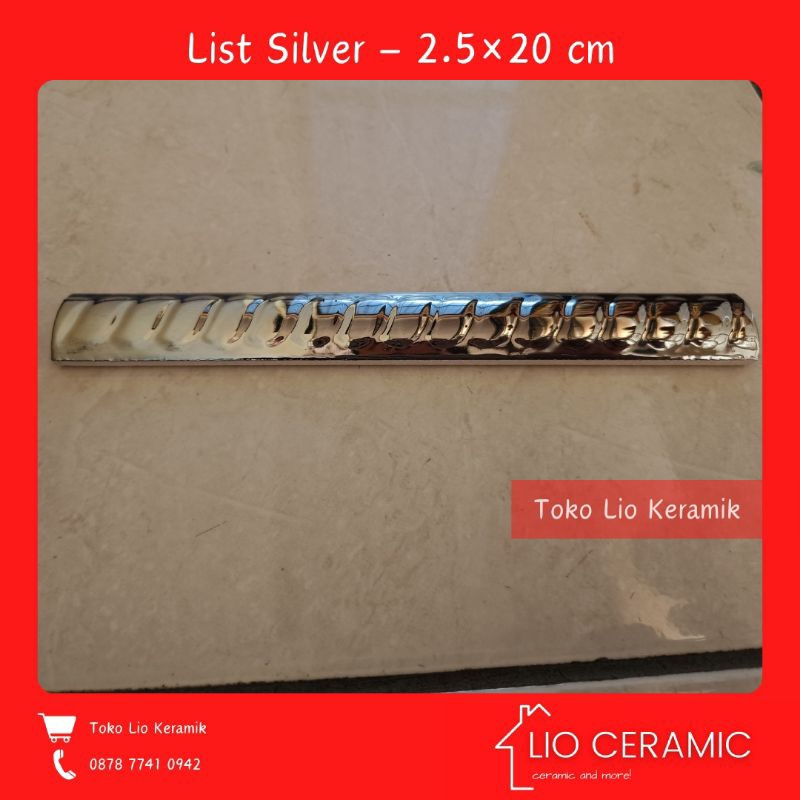 Jual Kuku Keramik / Kuku Macan / Bon Bon Ulir Silver / List Keramik | Shopee Indonesia
