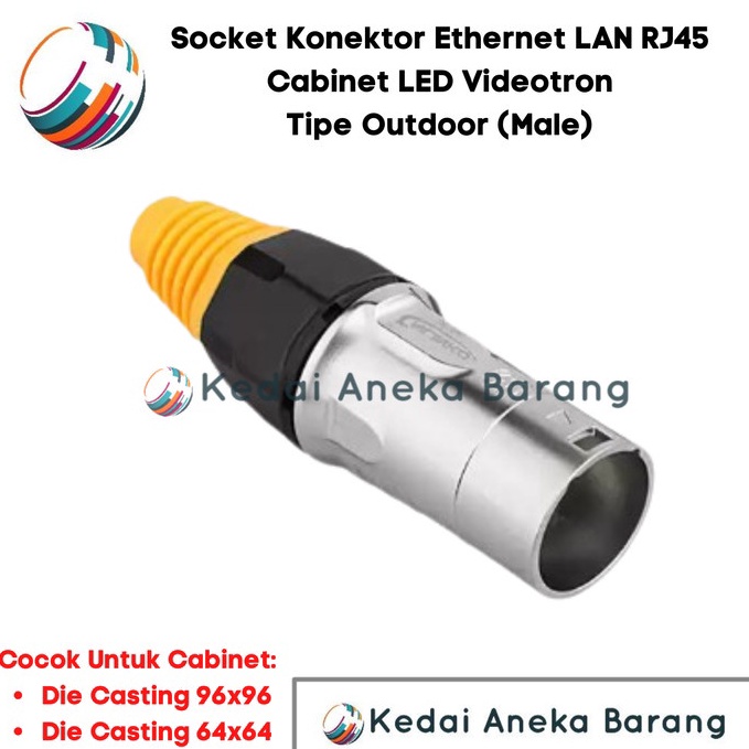 Jual KODE T1G8 Socket Soket Konektor Outdoor Ethernet LAN Cabinet ...