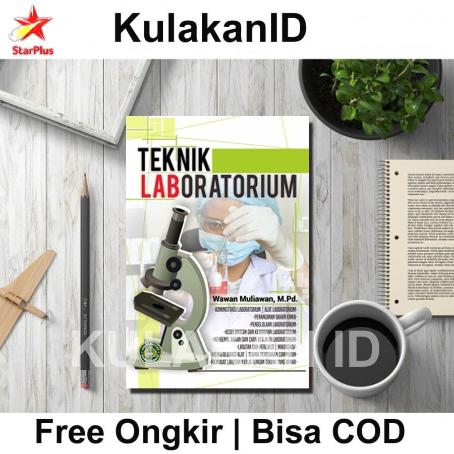 Jual K40 - Buku Teknik Laboratorium Wawan Muliawan Deepublish Penerbit ...