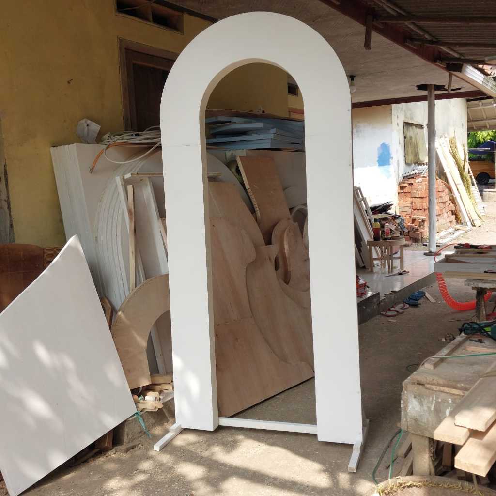 Jual Backdrop Triplek GAPURA dekorasi . panel backdrop. TERMURAH ...