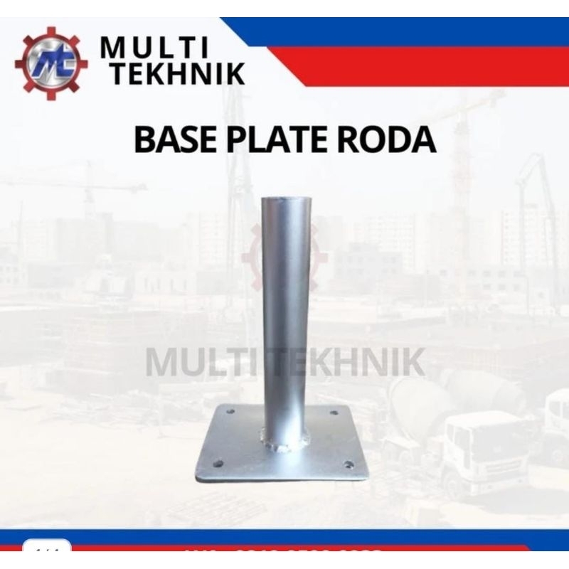 Jual TATAKAN RODA/BASE PLATE RODA SCAFFOLDING | Shopee Indonesia