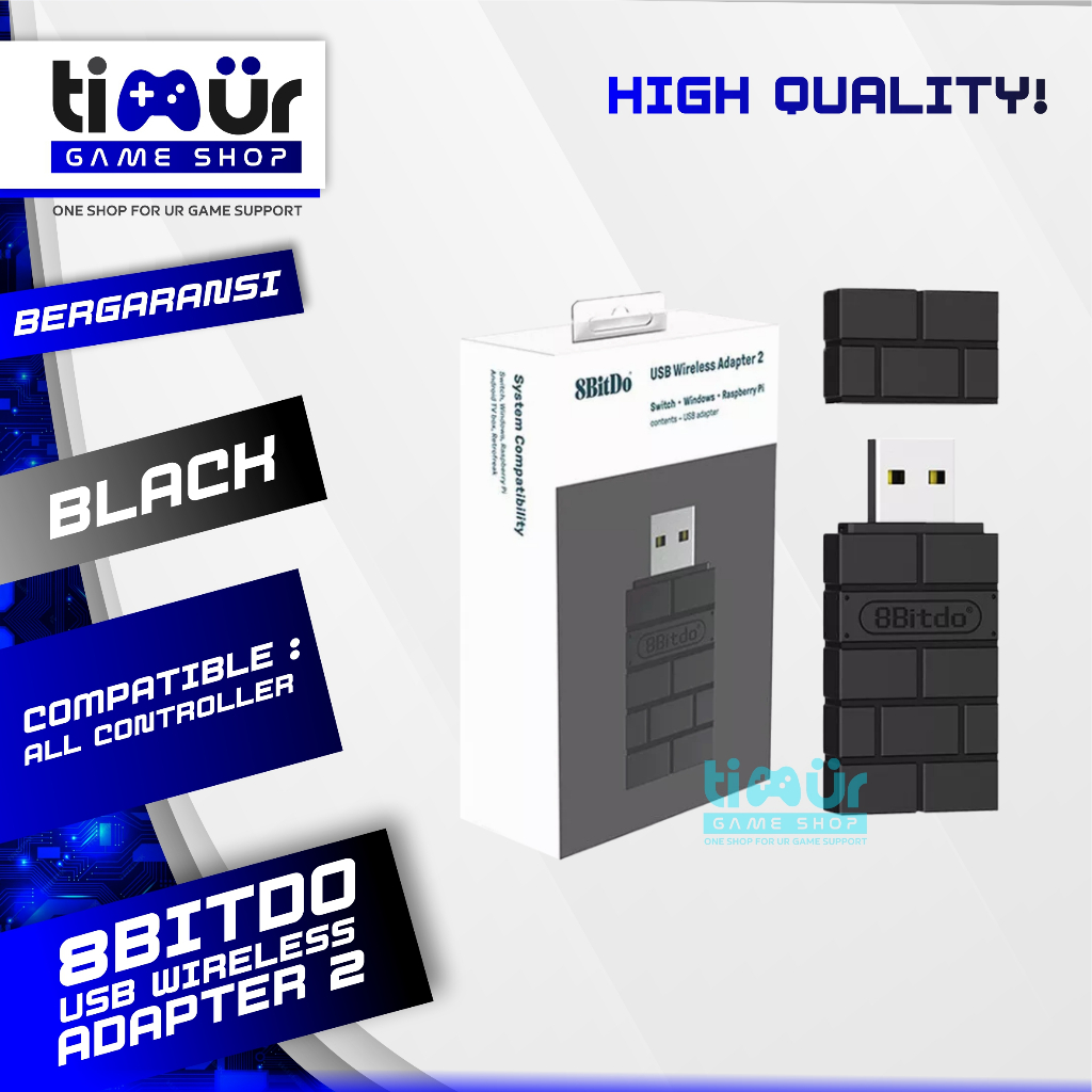 Jual 8Bitdo USB Wireless Bluetooth Controller Reciver Adapter Stick ...