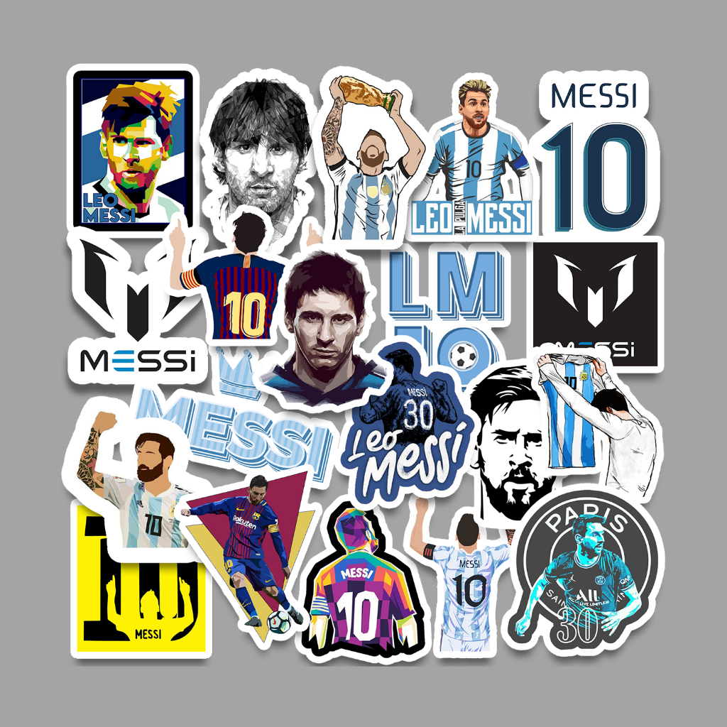 Jual STICKER PACK - LIONEL MESSI LM10 | STICKER KOPER STICKER TUMBLER ...