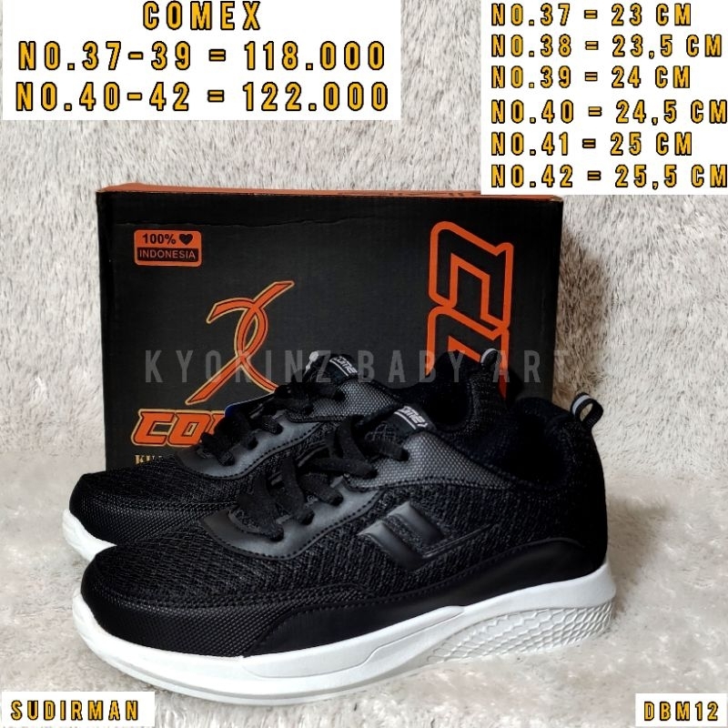 Jual SEPATU SEKOLAH COMEX FULL HITAM / SEPATU TALI /SEPATU SEKOLAH ...