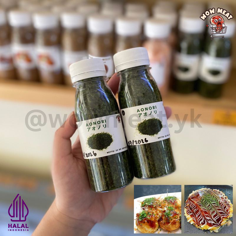Jual AONORI Bubuk Nori 20 g │Ao Nori Powder Import Taburan Takoyaki ...