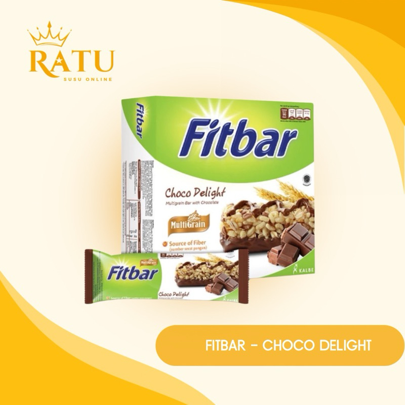Jual FITBAR MULTIGRAIN - CHOCO DELIGHT - 1 BOX (5 pcs x 20 g) | Shopee ...