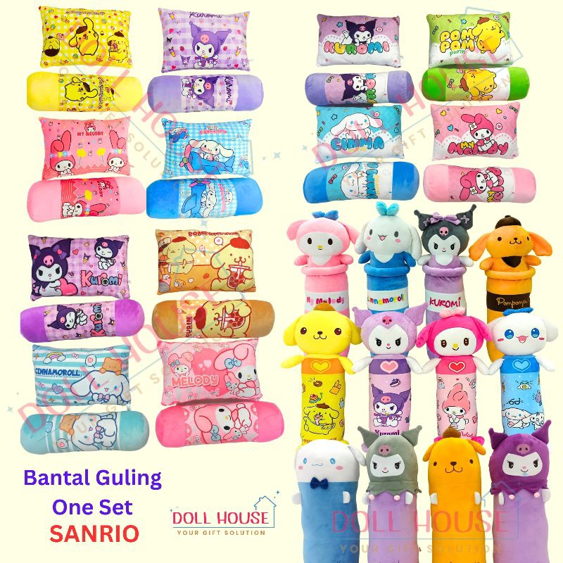 Jual Guling Sanrio / Guling kuromi / Guling Cinnamoroll / Guling ...