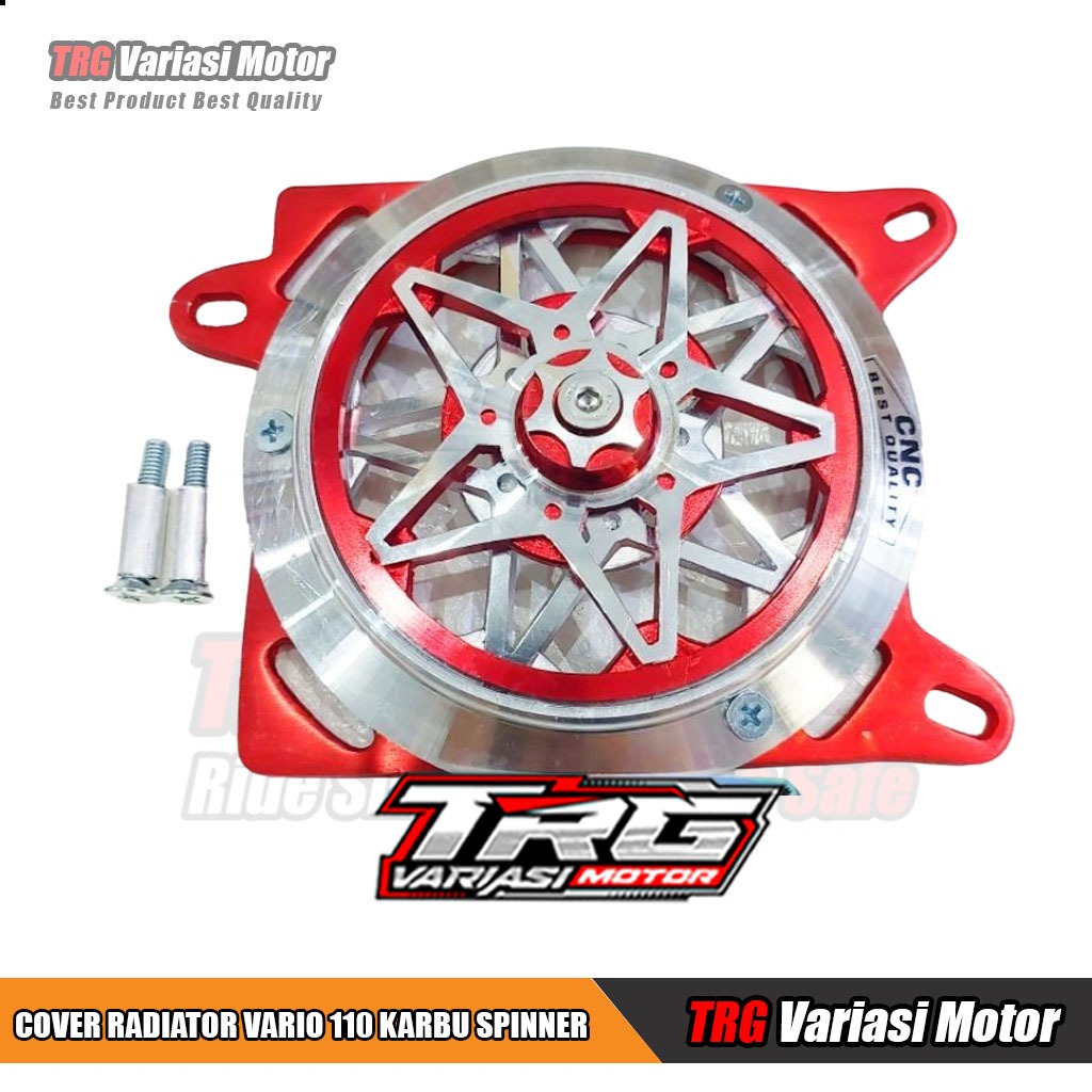 Jual Cover Radiator Vario 110 Karbu Tutup Radiator Vario 110 Karbu Set ...