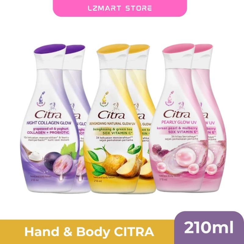 Jual Citra Hand & Body Lotion (210ml) | Shopee Indonesia