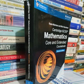 Jual Cambridge iGCSE Mathematics Core and Extended Coursebook Second edition by Karen Morrison ...