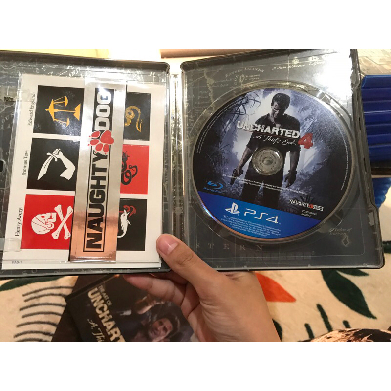 Jual kaset ps 4 special edition / uncharted 4 original | Shopee Indonesia