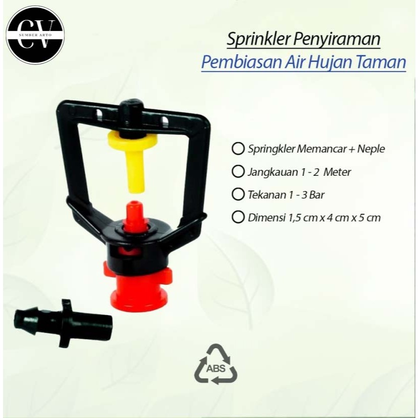 Jual Sprinklers Sprinkler Penyiraman Pembiasan Air Hujan Taman ...
