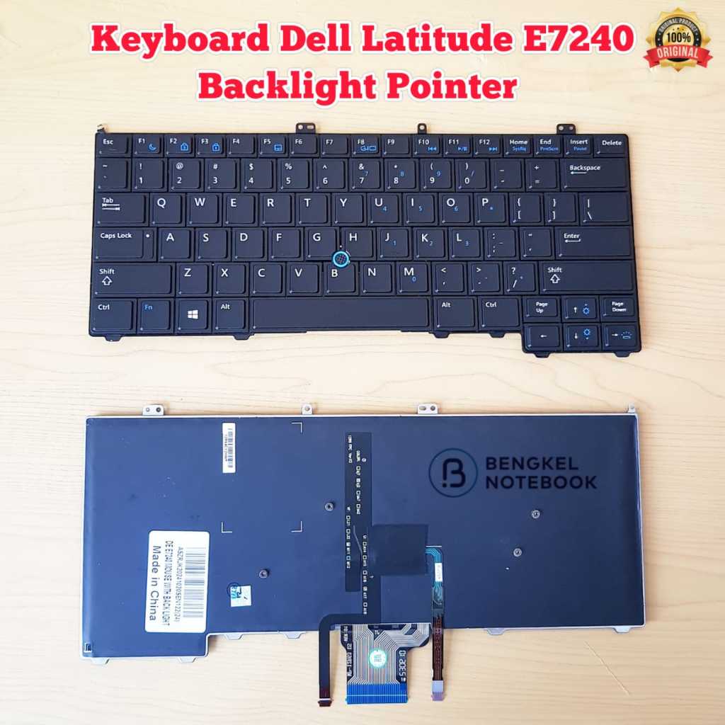Jual Keyboard Dell Latitude 12 7000 E7240 E7449 E7440 E7420 P136G ...
