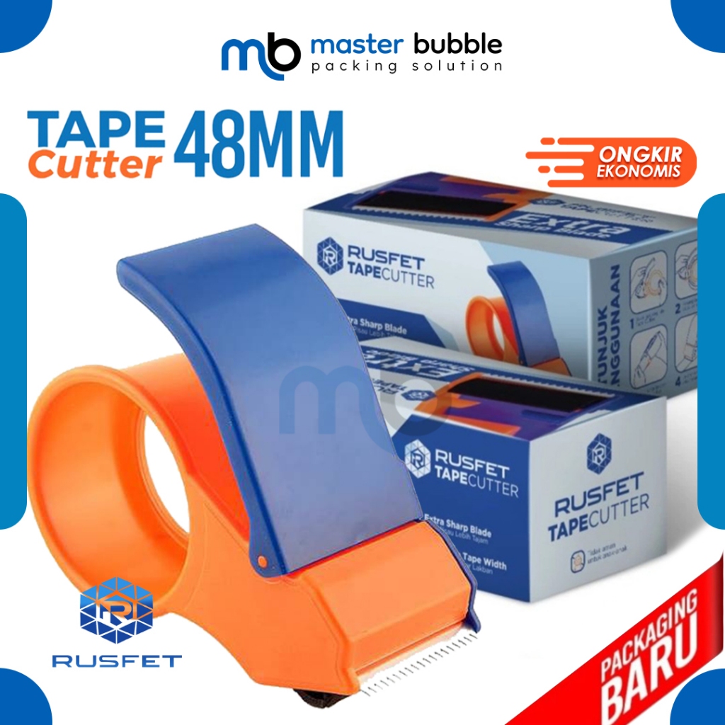 Jual Tape Cutter Pemotong Lakban Bahan Plastik 48mm / Alat Pemotong ...