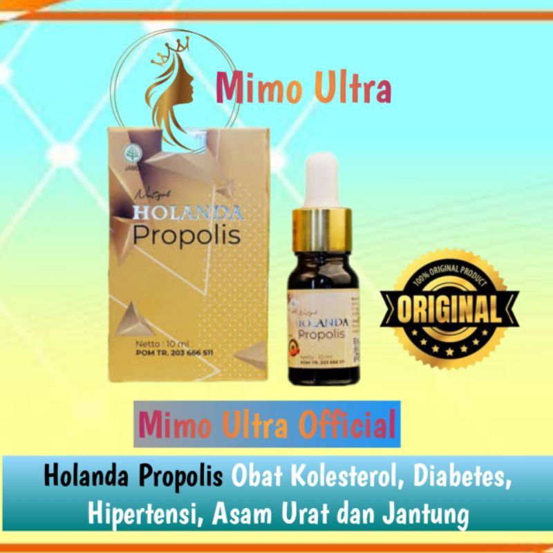 Jual Holanda Propolis Obat Kolesterol, Diabetes, Hipertensi, Kencing ...