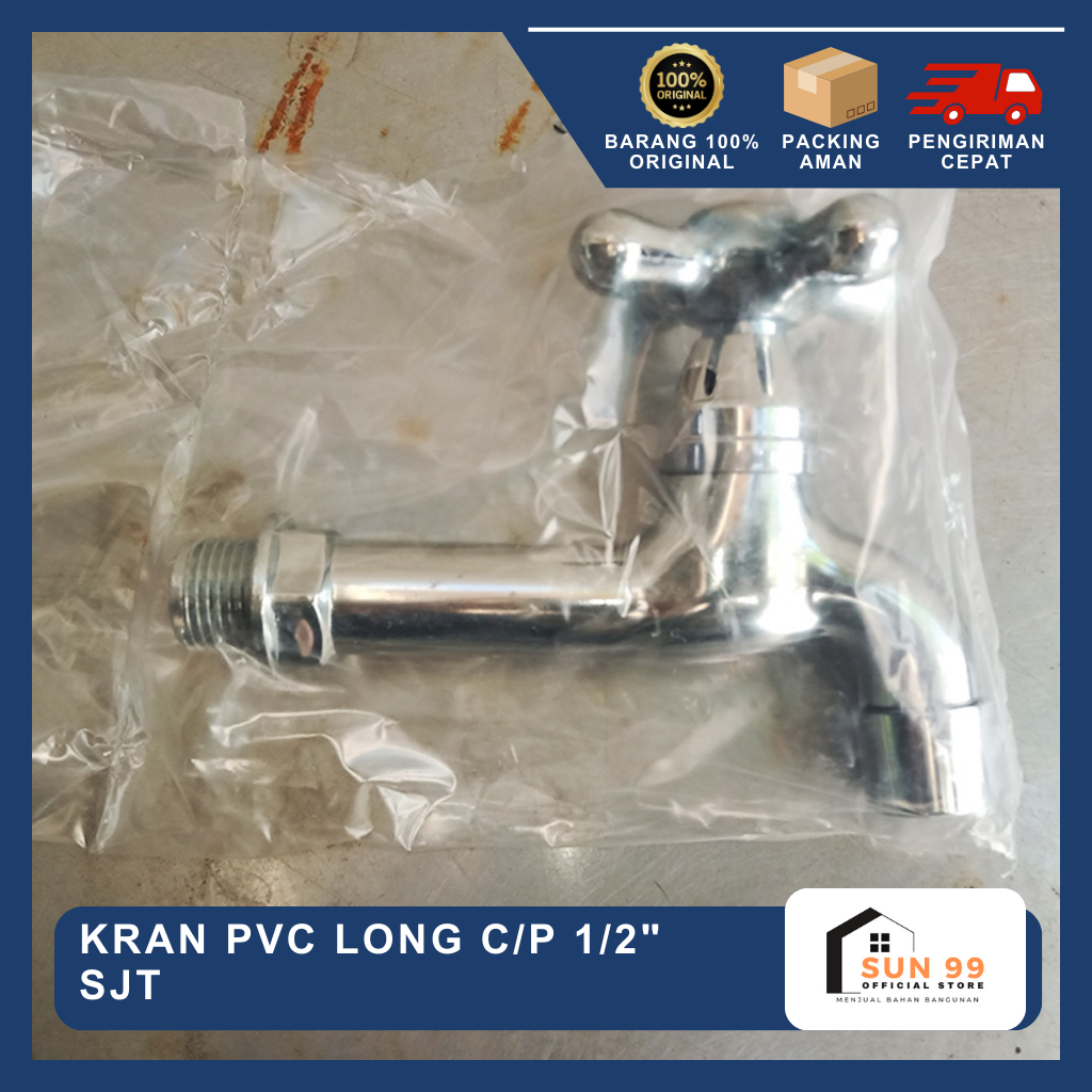 Jual Kran Air PVC / Keran Air Long C/P SJT 1/2 Inch | Shopee Indonesia