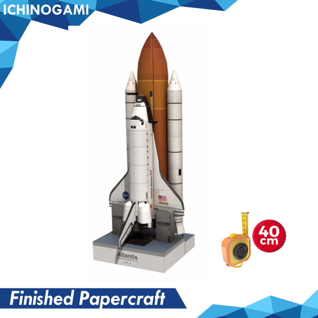 Jual Papercraft (DIY) Atlantis Space Shuttle Ichinogami | Shopee Indonesia