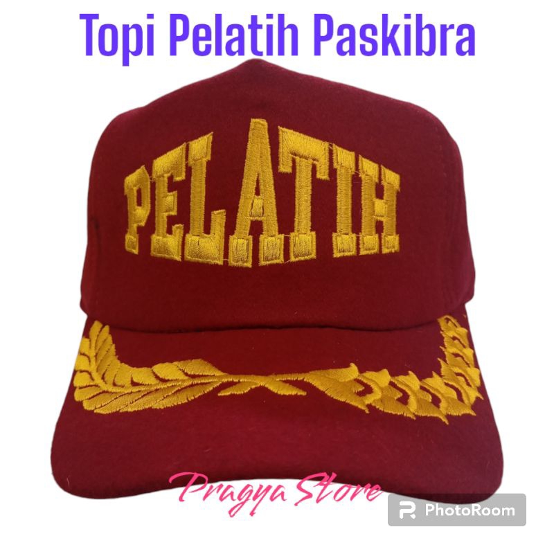Jual Topi Pelatih Paskibra New Premiun ( Bisa custom nama di topi nya ...