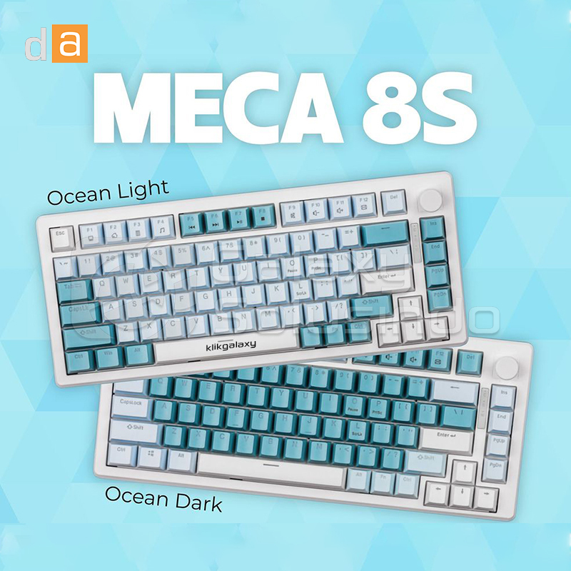 Jual Digital Alliance DA Meca 8S Mechanical Gaming Keyboard - Ocean ...