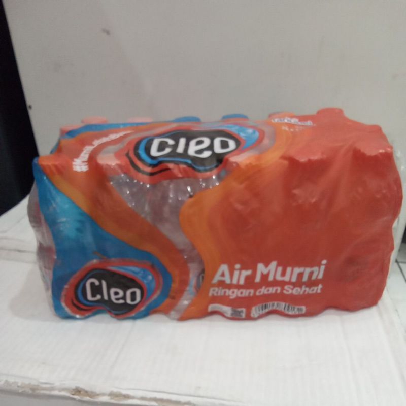 Jual Cleo 220ml x 24 air mineral air murni ringan dan sehat cleo botol kecil | Shopee Indonesia