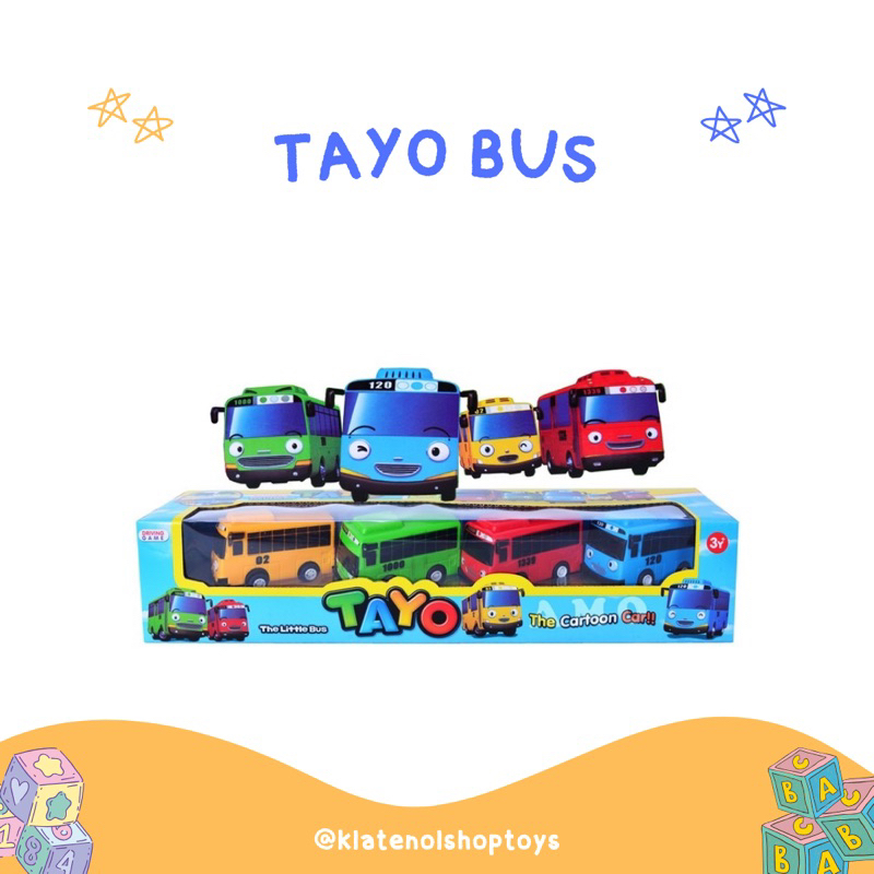 Jual MAINAN TAYO THE LITTLE BUS PULLBACK - MAINAN BUS TAYO | Shopee Indonesia