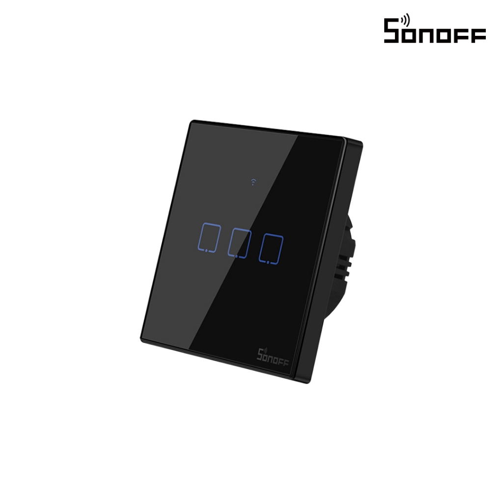 Jual Sonoff Smart Wall Switch T3EU3C Saklar Pintar Wireless 3 Gang ...