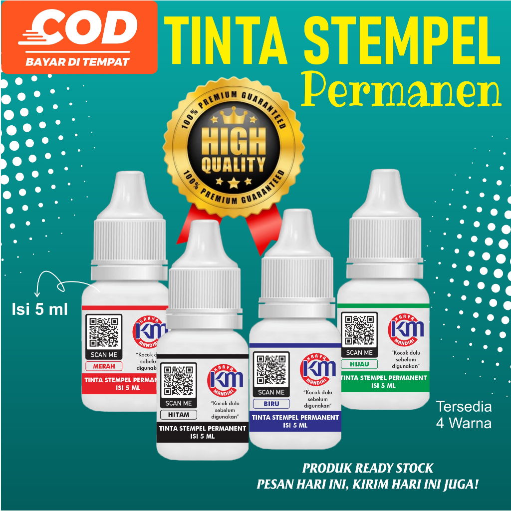 Jual Tinta Stempel Permanent Waterproof | Shopee Indonesia