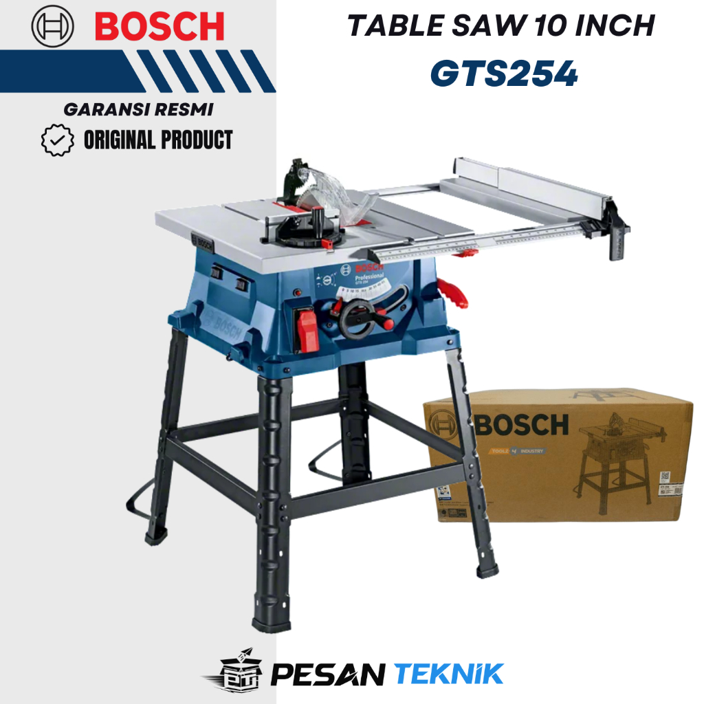Jual Mesin meja potong table saw 10 inch Gergaji kayu BOSCH GTS254 ...